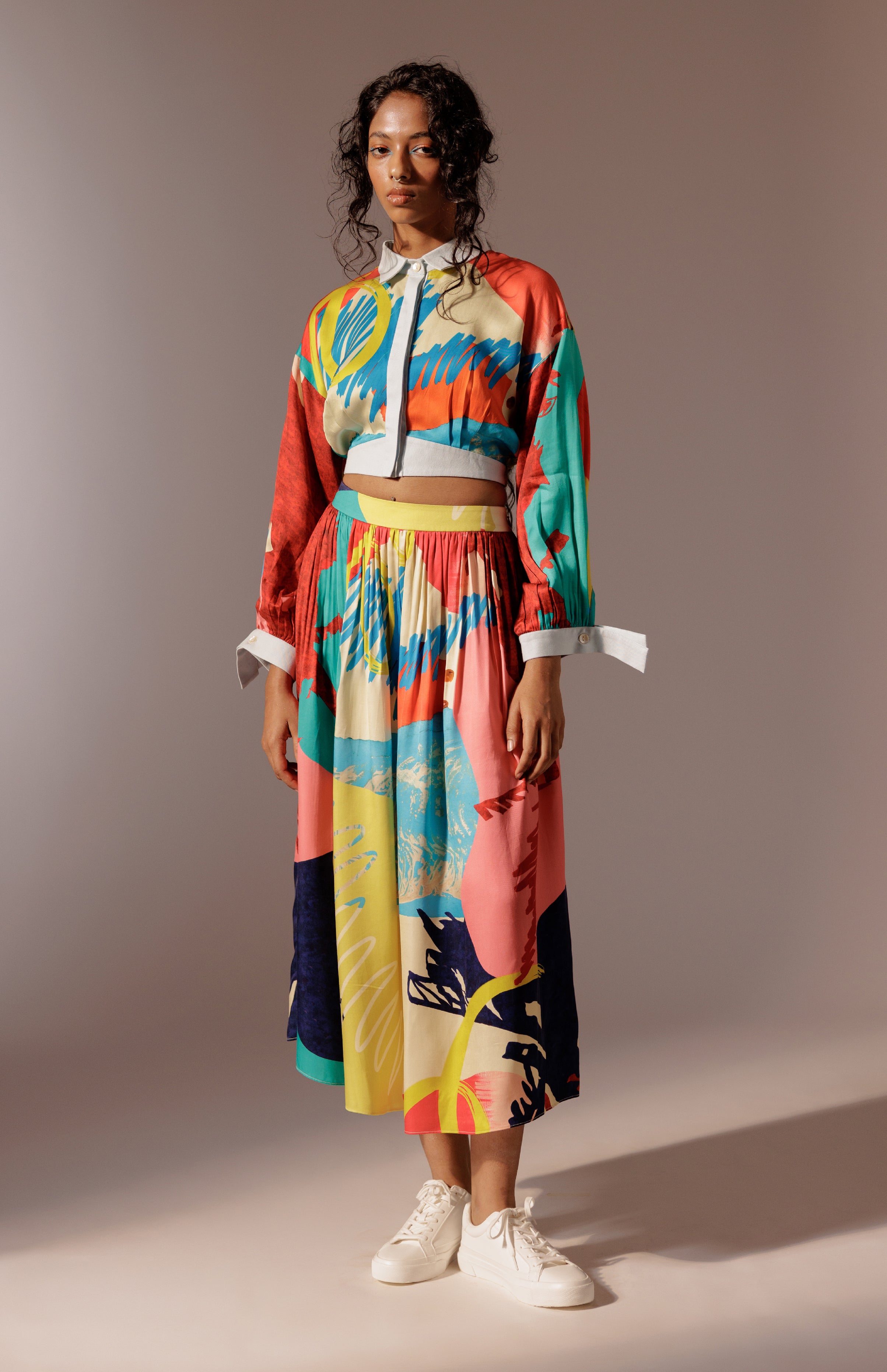 Juno Cropped Shirt – Advait India