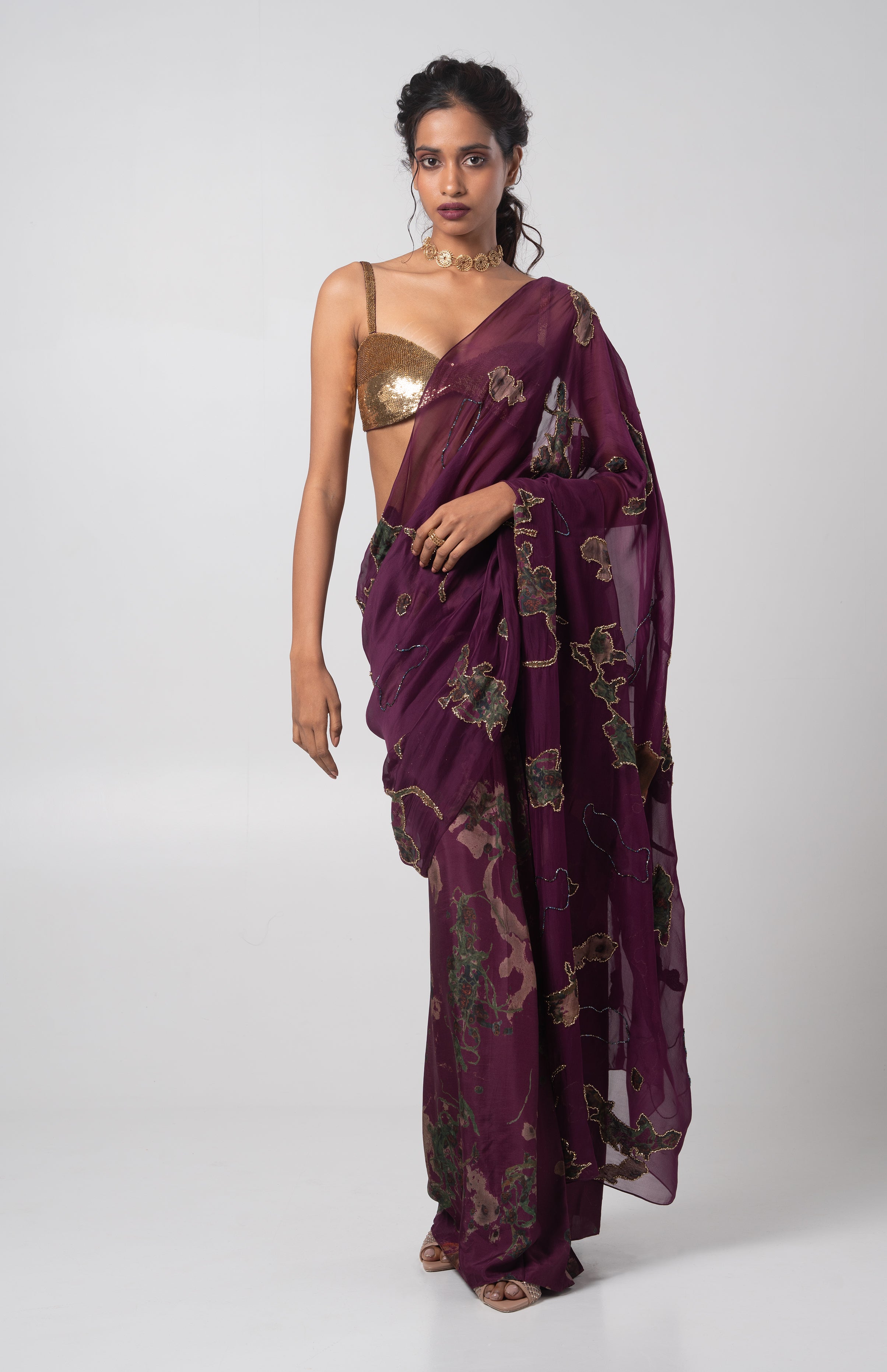 Sear Deconstructed Saree – Advait India